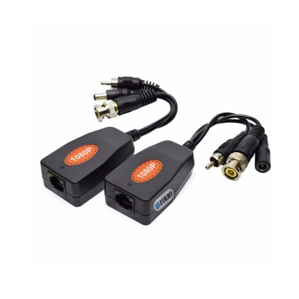 Accesorios CCTV – Par de Video Balun con conector RJ45 para transmitir ...