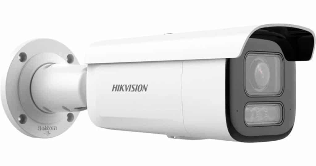 Cámaras de seguridad IP Hikvision DS-2CD2643G2-LIZS2U/SRB- Tubo IP 4Mp ACUSENSE [Dual Light + 2 ...